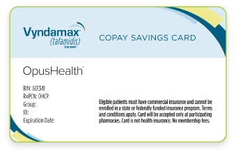 Financial Assistance| VYNDAMAX® (tafamidis) | Safety Info